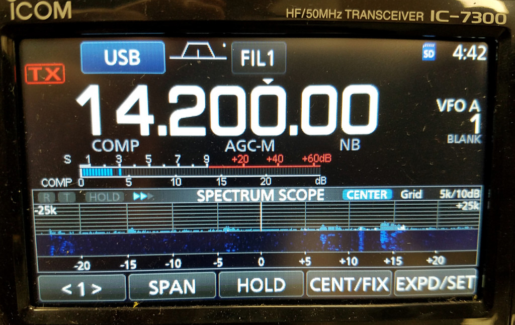 Anan7000/HPSDR and Icom IC-7300 S-Meter Calibration – John's Geekblog