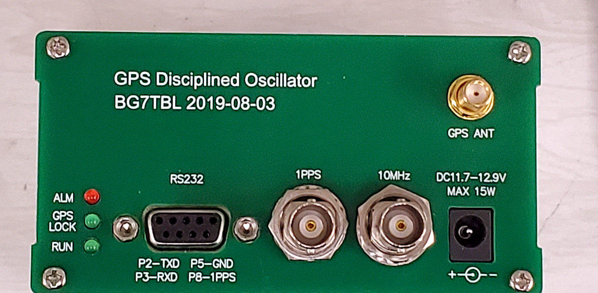 Testing the BG7TBL GPSDO (and a couple of others) – John's Geekblog